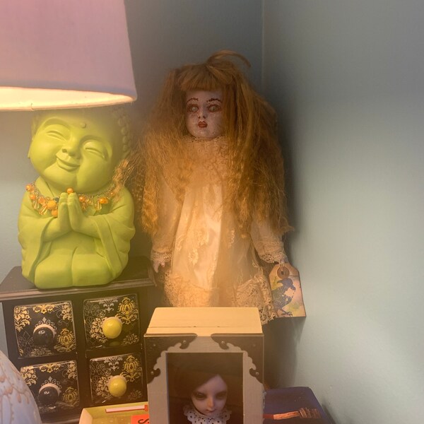 Creepy Doll Altered Doll Art Doll Spooky Gothic Horror Halloween ...