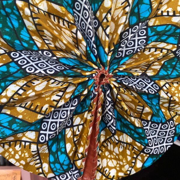 Wholesale African Foldable Hand Fan 100 Pieces Made in Ghana - Etsy