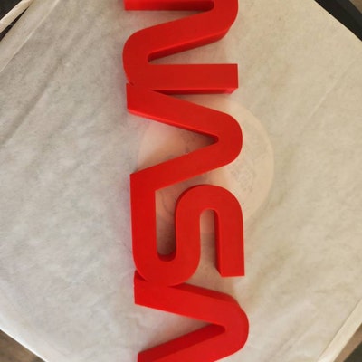 3D Printed NASA Meatball Logo Display Plaque - Etsy