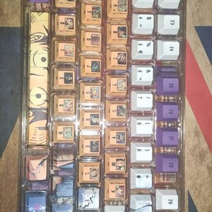 Viego the Ruined King LOL Series Keycap Set, 112 Keys PBT for Mechanical Keyboard OEM Profile ...