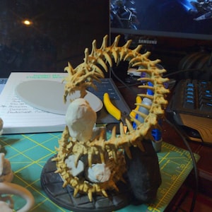 Hand Painted Froghemoth Miniature TTRPG Mini DND RPG - Etsy