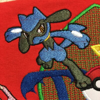 Mega Charizard X Embroidery Applique Digital Download Silhouette Studio ...