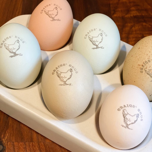Mini Egg Stamp | Homesteading | Farm Stamp | Egg Marking | Egg Stamper ...
