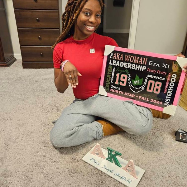 Personalized Phi Beta Sigma Wall Art, Sigma Man, Man Cave Gift, Sigma ...