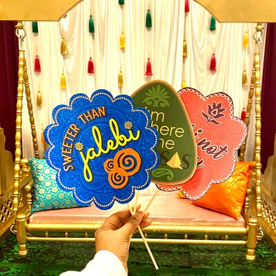 Indian/ Desi/ Pakistani Wedding Photobooth Props - Etsy
