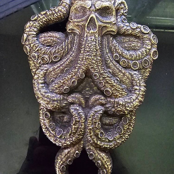 Large Octopus Kraken Cthulhu Pirate Buckle for Baldric. Black Sails ...