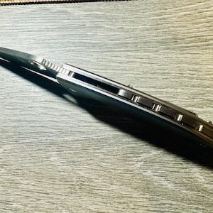 Matte Black Titanium Deep Carry Pocket Clip for Microtech LUDT 135-1 ...