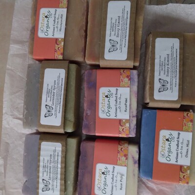 Honey Almond Soap, Honey Almond, Honey Almond Soap Bar, Essential Oil Soap, Natural Soap Bar ...