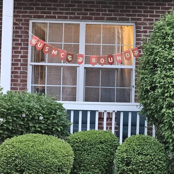 USMC Bound Banner - Etsy