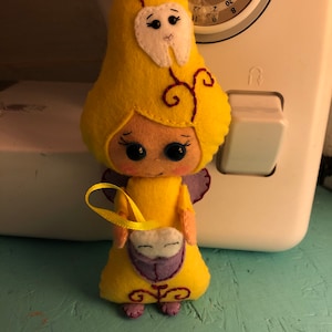 PDF. Rain doll .Plush Doll Pattern Softie Pattern Soft felt | Etsy