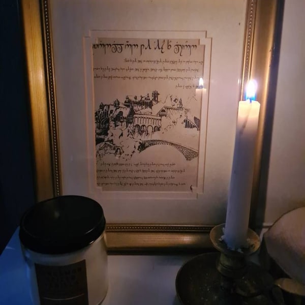 LOTR Journal Pages - Lord Tolkien Hobbit Wizard Elf Dwarf Rings, Book ...