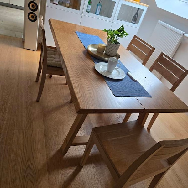 Oak Wood Table Top Without Legs, Many Sizes - Etsy