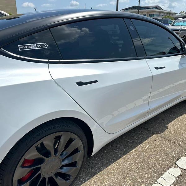 Ride Sharing Bumper Sticker, Rent Me on TURO, Personalized QR Codes ...