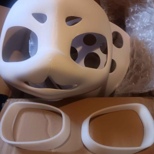 Little Fierce Head Base Furry Face Fursuit PLA 3D Print (kemono Series ...