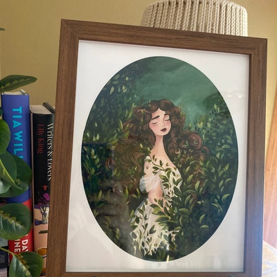Butterfly Mermaids Illustration Art Print - Etsy
