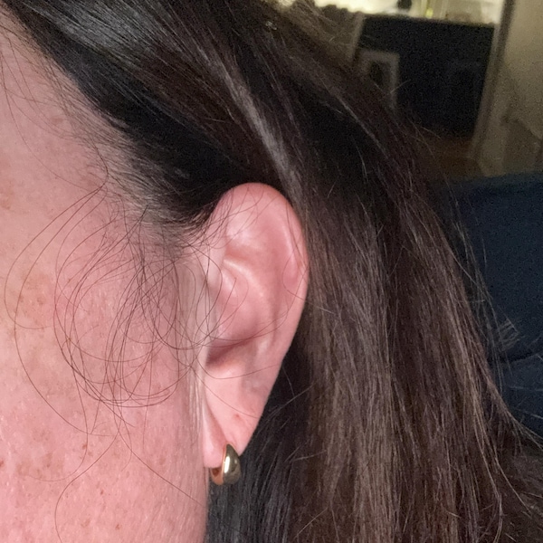 Huggie Hoops / Tiny Gold Hoops / Small Hoops / Sleeper Earrings ...