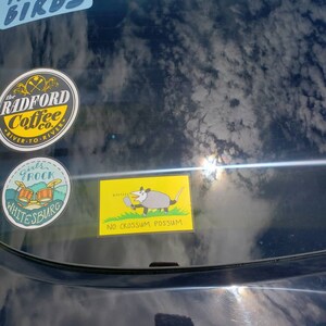 No Crossum Possum Sticker - Etsy