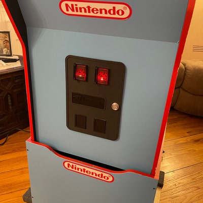 Full Size Arcade 3D Printed Coin Door With LED Credit Buttons - Etsy