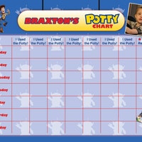 Barney Potty Chart Potty Training Chart Potty Reward Chart Potty ...