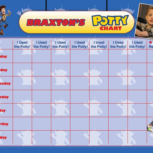 Trolls Potty Chart - Potty Training Chart - Potty Reward Chart - Potty ...