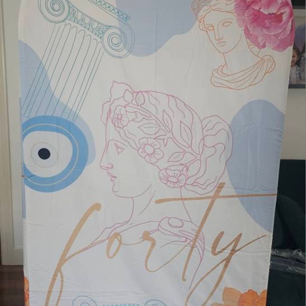 Custom Baby Shower Backdrop Starbucks Backdrop Happy Birthday Party ...