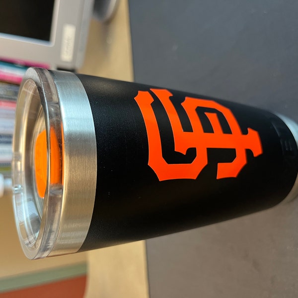 San Francisco SF City Logo Sticker Decal Vinyl Car Window Baseball ...