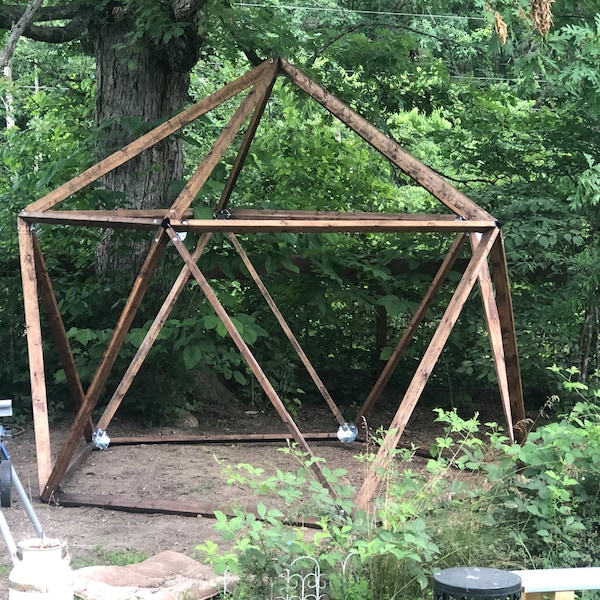 Magidome Steel Geodesic Dome Connectors: DIY Shed, Yurt, Greenhouse - Etsy