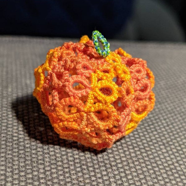 3D Pumpkin PDF Tatting Pattern - Etsy