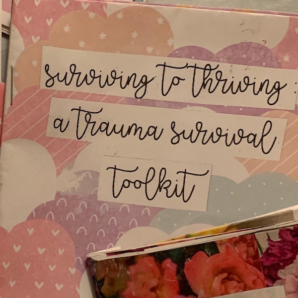 Trauma Survival Toolkit Zine | Coping Skills for Complex Ptsd, Trauma ...