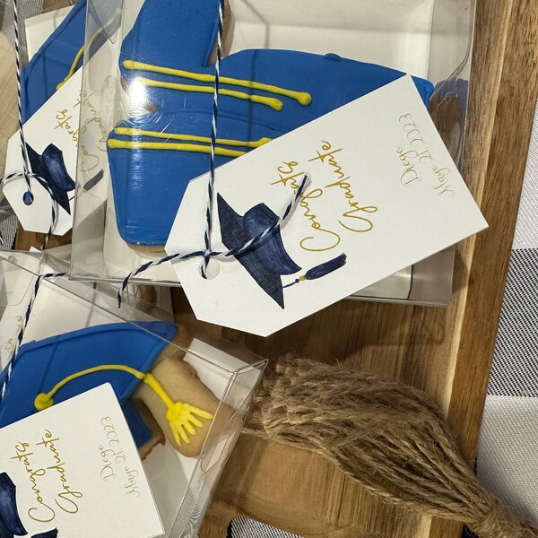 Printable Graduate Gift Tag Personalized Graduation Gift Tag Thank You ...