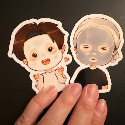 Cooky Military BTS Vinyl Waterpoof Sticker Jk Jungkook Hobihearteu Shop ...