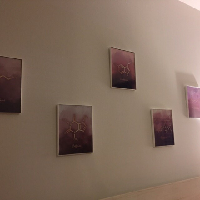 Instant Download Dopamine Molecule Art Dopamine Poster | Etsy