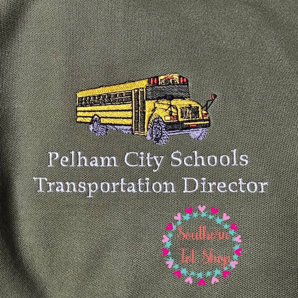 School Bus - Machine Embroidery Design, Embroidery Designs, Machine ...
