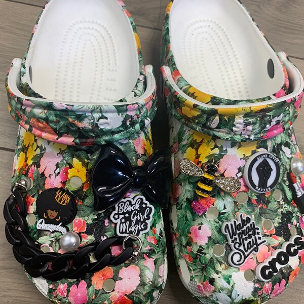 Crocs Chain Charms. Met Color Design Chain Charms for Crocs. Chain ...