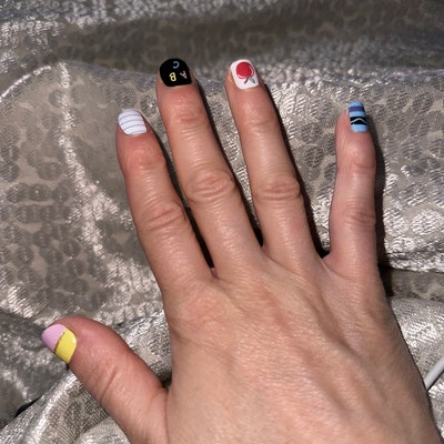 White Buffalo Check Nail Wraps 100% Nail Polish Stickers Nail - Etsy