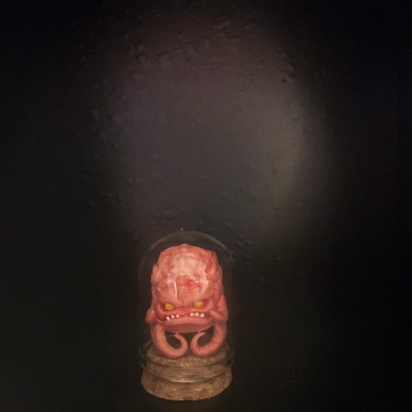 Chewed Bubble Gum Monster Which Resembles Krang - Etsy