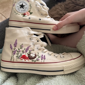 Embroidered Converse/ Converse Custom Constellation Embroidery ...