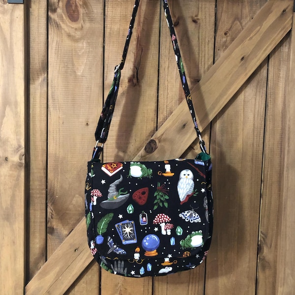 DIY Messenger Sling Bag Sewing Tutorial: Crossbody Bag Pattern (PDF) - Etsy