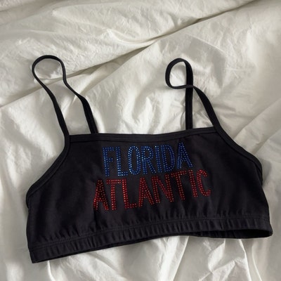 Custom College Rhinestone Cami Bra College Bed Party - Etsy