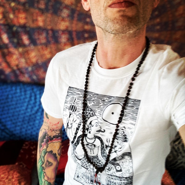 LORD HANUMAN TSHIRT - Unisex Short Sleeve Graphic Meditation Apparel ...
