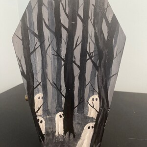 Horror Movie Ghosts Acrylic Painting - Etsy