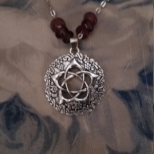 Celtic Pagan Morrigan Crow w Pentacle & Crescent Moon w Crow | Etsy