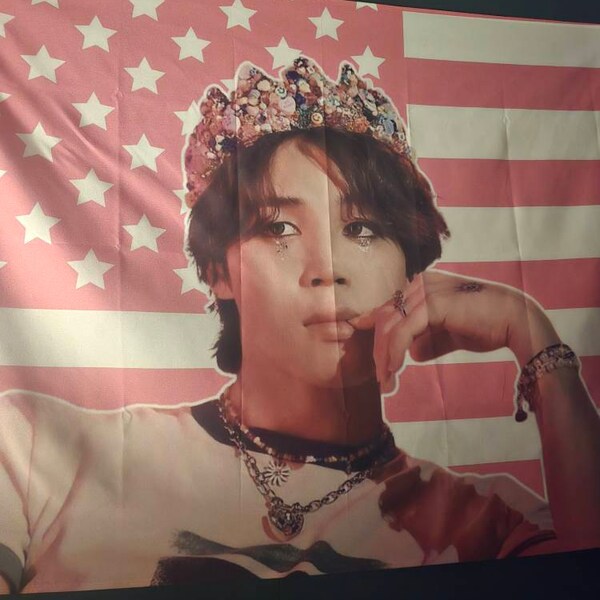 Stray Kids Felix Abs Flag Banner, Felix American Flag Tapestry, Stray ...