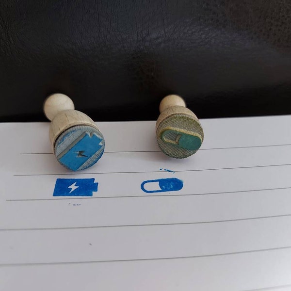 Medicine Pill Mini Stamp - Etsy
