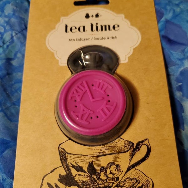 Fun Pocket Watch Tea Infuser With Clock Charm - Etsy