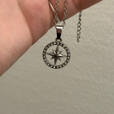 SKZ Compass Necklace - Etsy