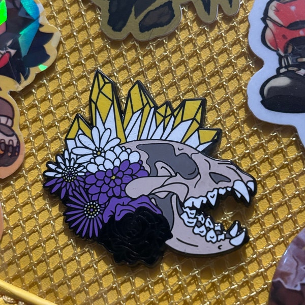 Boney Babies Cute Animal Skull Vulture Culture Matte Stickers Choice of ...