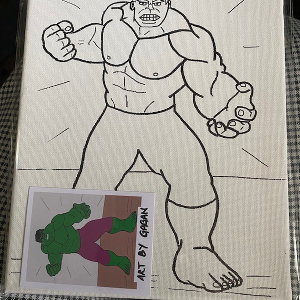 Paint Your Own Superhero,diy Painting Kit,superhero Paint Party Favor ...