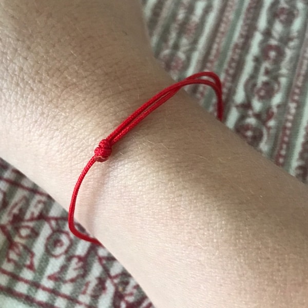 2 of Lucky Bracelet Red String Red Cord Good Luck Bracelet Adult / Baby ...