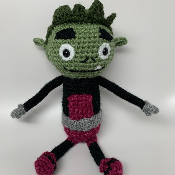 Green Beast Superhero Amigurumi Crochet Pattern - Etsy UK